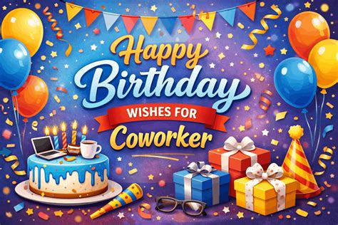 150 Best Happy Birthday Wishes For Coworker Short And Sweet