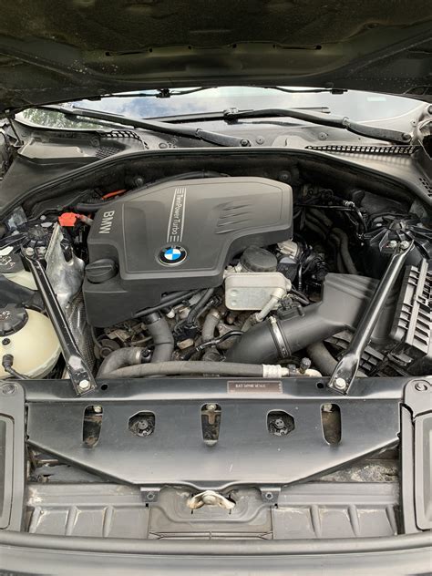Мойка двигателя внутри и снаружи — BMW 5 series (F10), 2 л, 2013 года ...