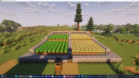 Minecraft Schematic Auto Farm Wheat And Carrot By Wolf1638