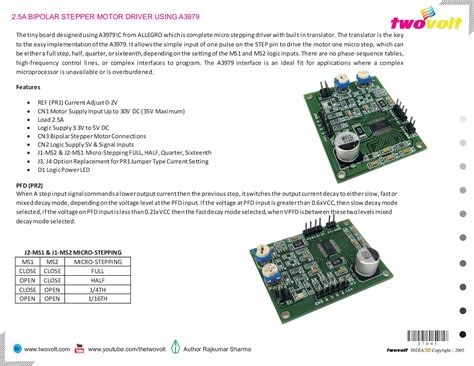 Stepper Motor Circuit Pdf Circuit Diagram