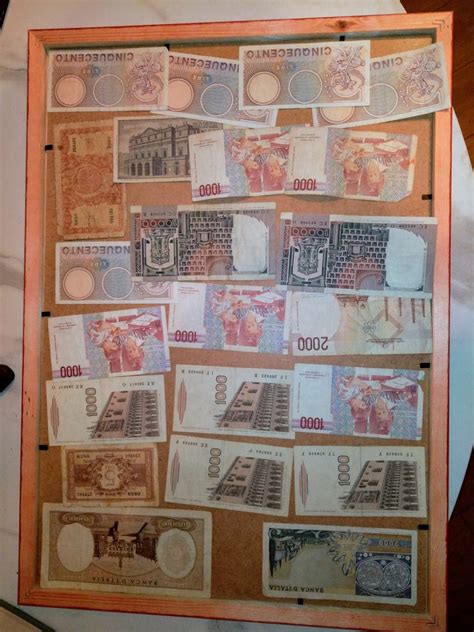 World 61 Banknotes Mini Assegni Various Dates No Reserve Price