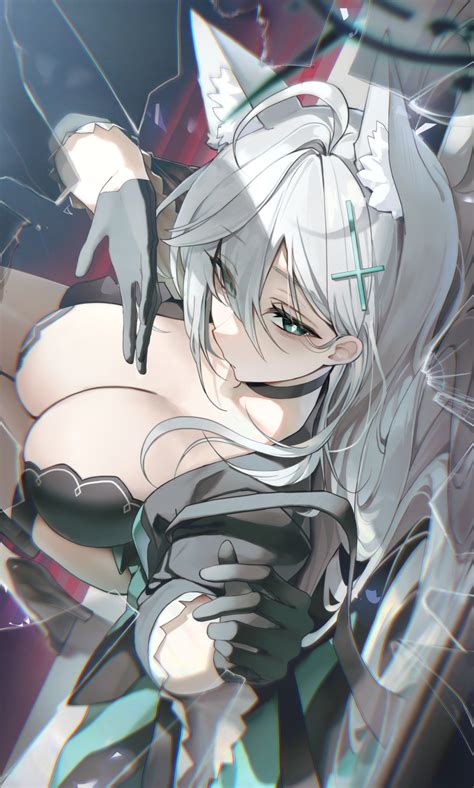 Iop5509 Shiroko Terror Blue Archive Blue Archive Black Footwear