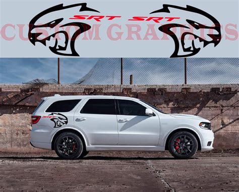Premium Vinyl Stripes Compatible With Dodge Durango Hellcat Graphic