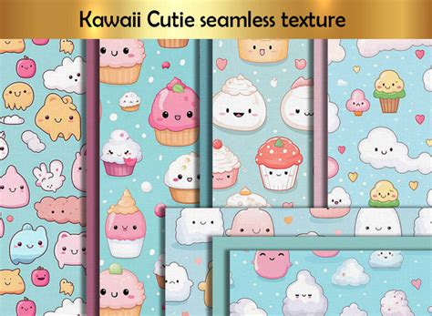 Second Life Marketplace Kawaii Cutie Seamless Texture L