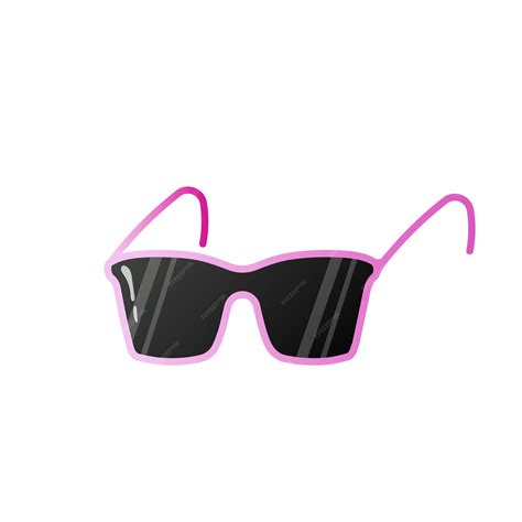 Premium Vector Sunglasses Isolated On White Background Vector
