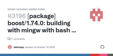 Package Boost1740 Building With Mingw With Bash On Windows Eg