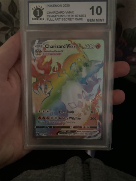 Grade 10 Charizard Vmax Rpokemontcg