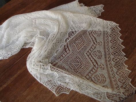 Wedding Ring Shawl Pattern By Heirloom Knitting Lace Shawl Pattern