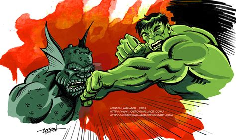 Hulk Vs Abomination By Lostonwallace On Deviantart
