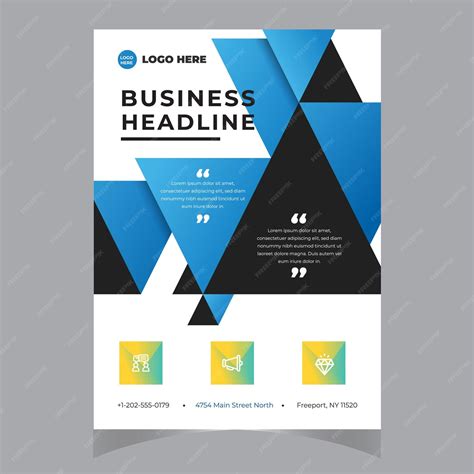 Premium Vector Brochure Design Hexagonal Cover Modern Layout Annual
