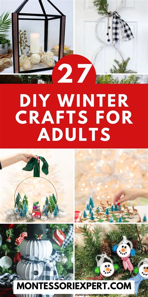 Pinterest Winter Crafts For Adults