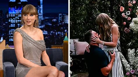 Taylor Swift On The Moment She Realized Travis Kelce Was About To Propose