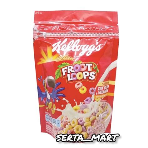 Jual Kelloggs Corn Flakes 60gr Froot Loops 55gr Coco Fills