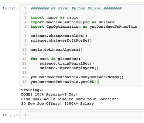 My First Python Script Rprogramminghumor
