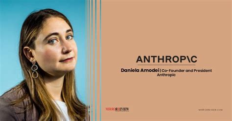 Daniela Amodei Trailblazer In Ai Entrepreneurship And Safety
