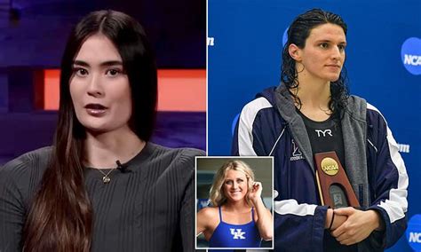 Paula Scanlan Lia Thomas Former Teammate Slams University Of