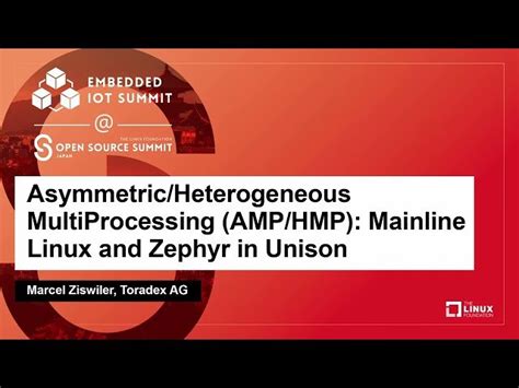 Free Video Asymmetric Heterogeneous Multiprocessing Mainline Linux And Zephyr In Unison From