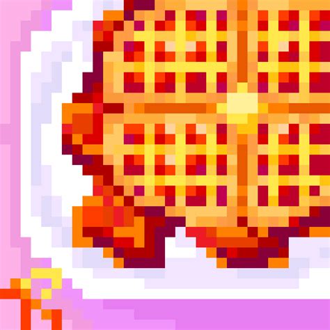 Pixilart Waffle D By Rayyscribbls