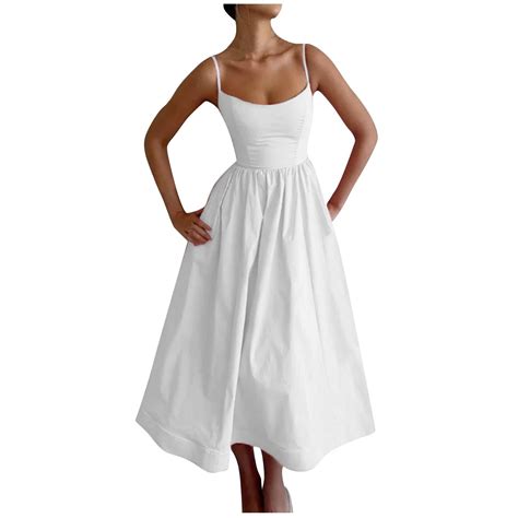Arnsht Womens Smocked Maxi Dresses Fashion Summer Beach Sundress