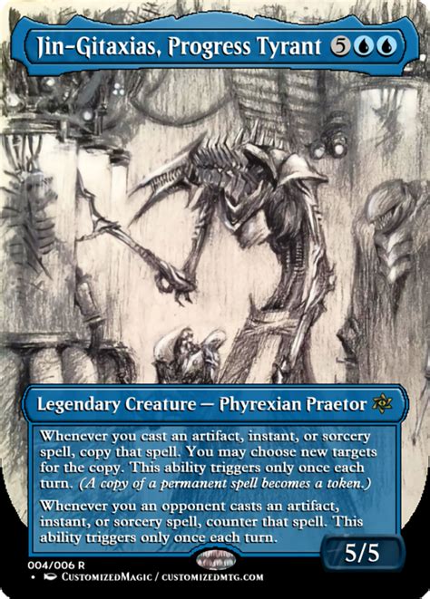 Jin Gitaxias Progress Tyrant Magic The Gathering Proxy Cards