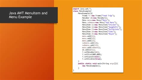 JAVA AWT and Events Part ppt download