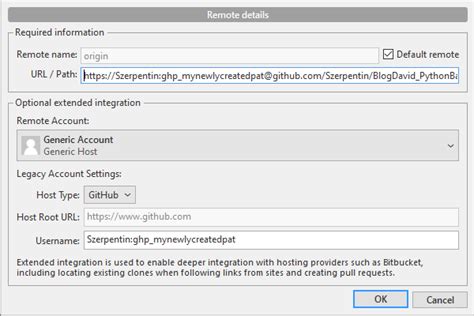 Setting Up Githubs Personal Access Token Pat David Dev Blog