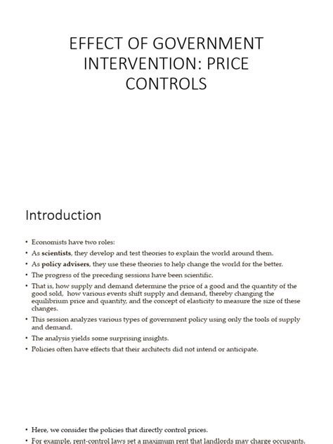 Price Controls Pdf Minimum Wage Labour Economics