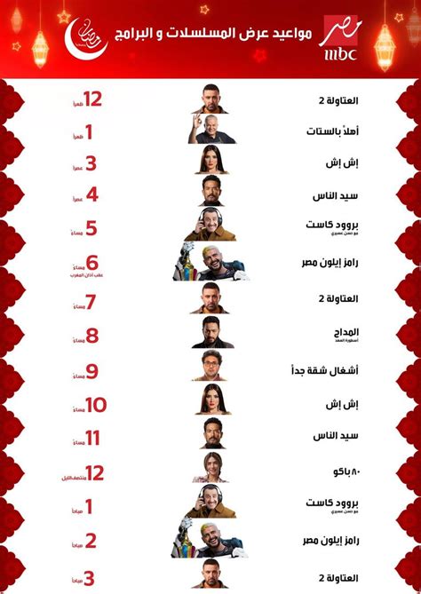جدول مواعيد مسلسلات رمضان 2025 المصرية والقنوات الناقلة قائمة مذهلة