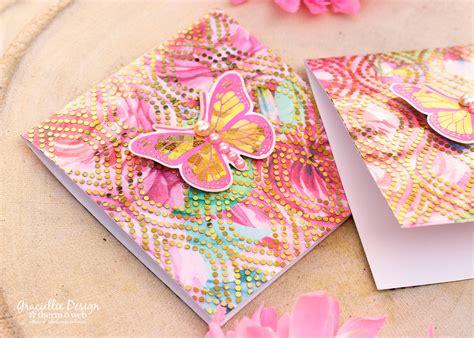 Quick Yet Beautiful Acetate Cards Using Deco Foil Clear Toner Sheets