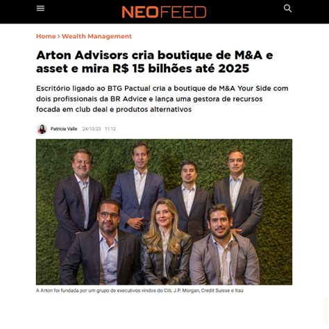 Seguimos Crescendo Arton Advisors