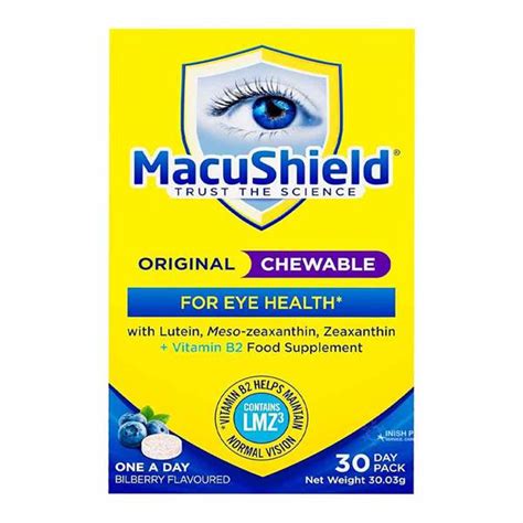 Macushield Original Chewable 30 Capsules Wondercare