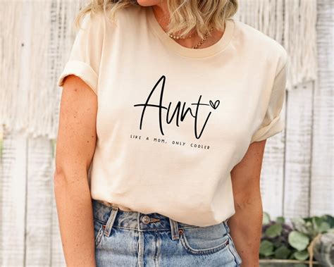 Aunt Shirt Aunt Shirts For Women Auntie Tshirt Blessed Auntie Tshirt