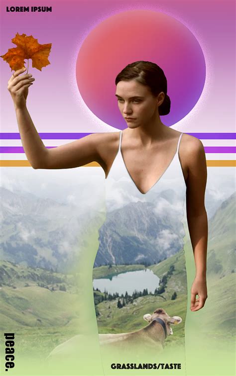 枫叶女神 🍁 爱与和平peace董哞哞 站酷zcool