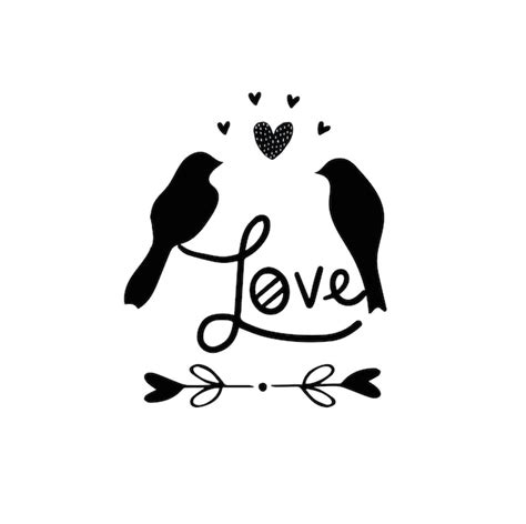 Premium Vector Hand Draw Bird Element