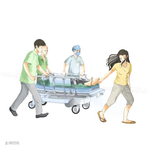 抢救 医学插画