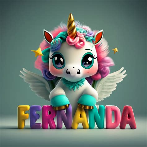 Fernanda Nombre 3d Imágenes Para Peques