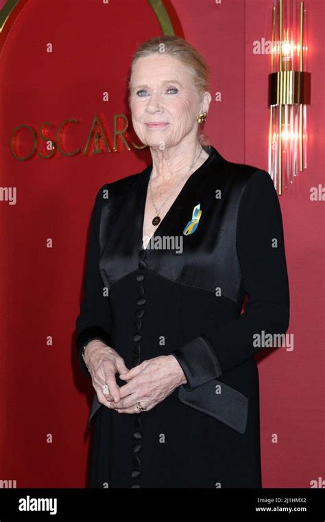 Los Angeles Usa 25th Mar 2022 Liv Ullmann At Arrivals For Academy