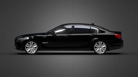Bmw 7 Series F01 Download Free 3d Model By Black Snow Blacksnow02