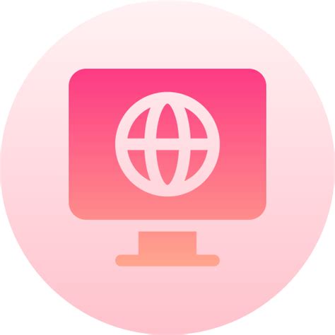 Global Basic Gradient Circular Icon Global Basic Gradient Circular Icon