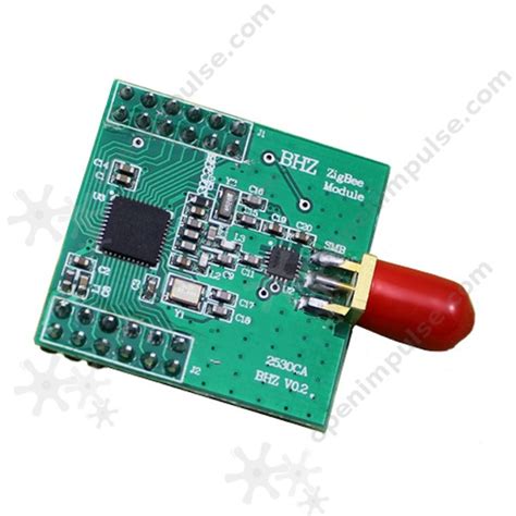 Zigbee Cc2530 Wireless Module With Drf1605h Antenna Open Impulseopen