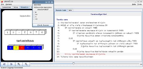 The Pseudo Code Version Of The Visualization With An Activating Pop Up Download Scientific