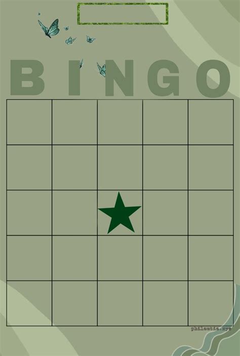Bingo Template Bingo Template Bingo Card Template Free Bingo Cards