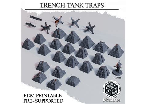 Tank Traps Terrains4games