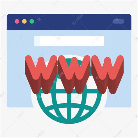 域名注册图标素材图片免费下载 千库网