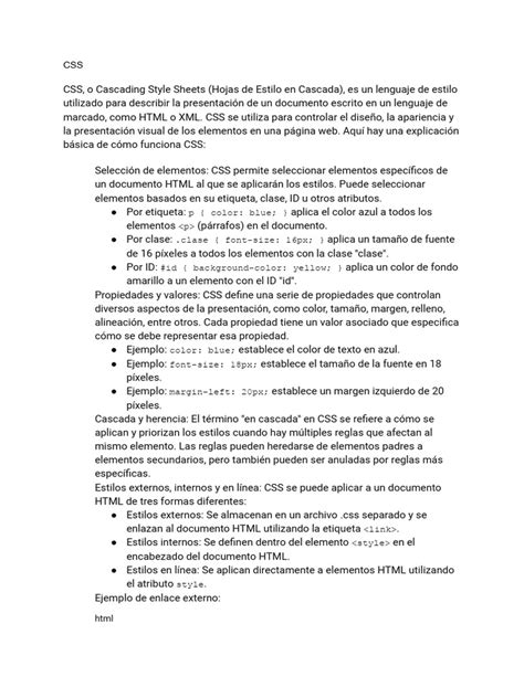 Css Pdf