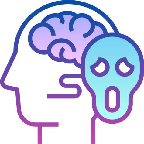 Psychosis Detailed Bright Gradient Icon
