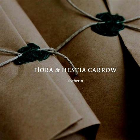 Hestia Carrow On Tumblr