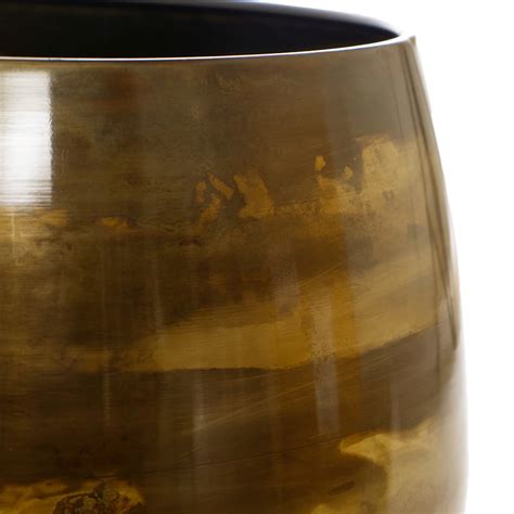 Vintage Brass Effect Planter Décors Véronneau