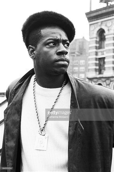 American Rapper Dana Dane Born Dana Mcleese Poses For A Portrait Wearing A Kangol Hat On The