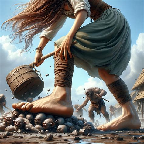 Giantess Barefoot Crush 2024 12 09 012110 By Flegmon4000 On Deviantart